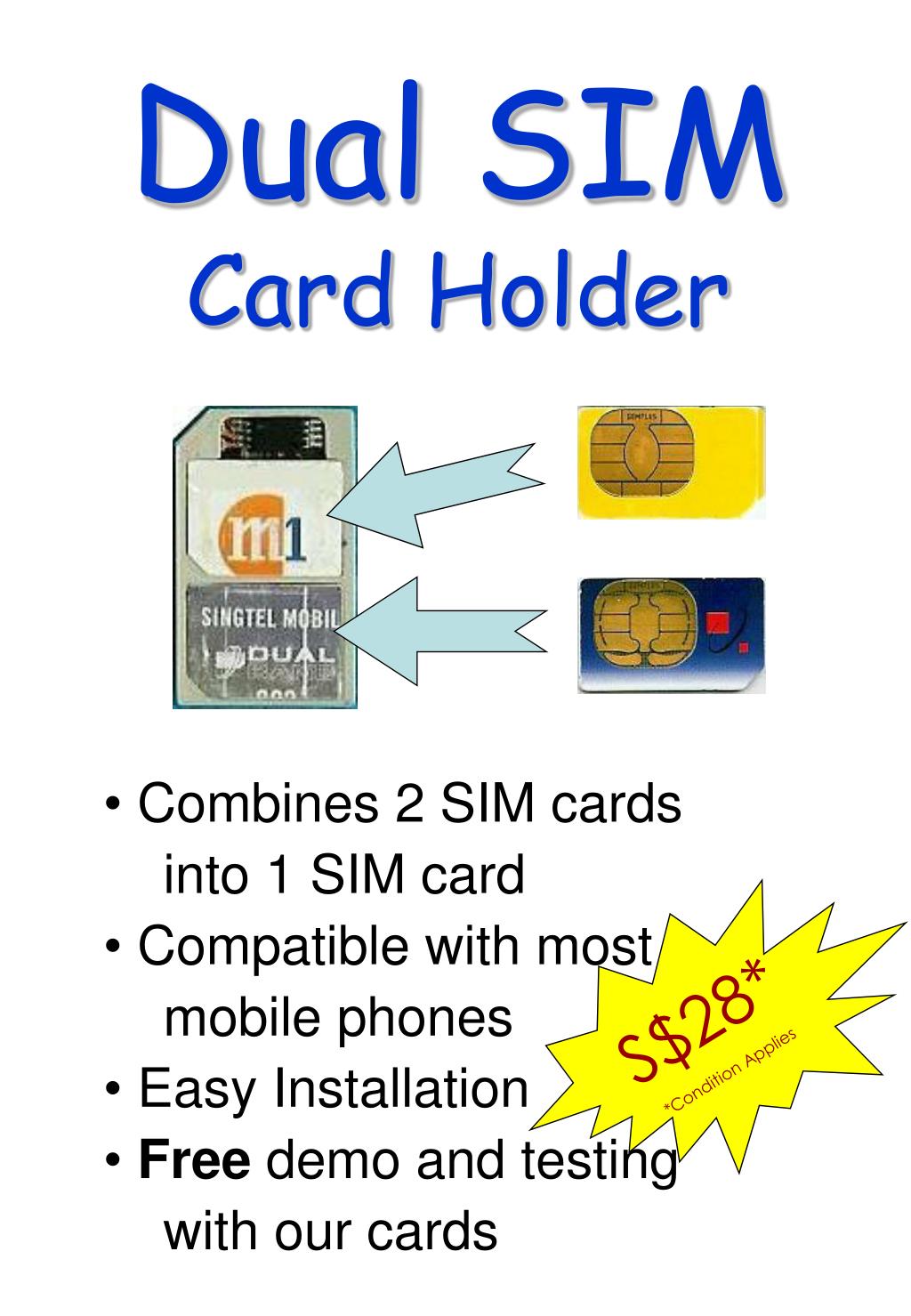 PPT - Dual SIM Card Holder PowerPoint Presentation, free download - ID ...