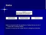 PPT - Engineering Mechanics: Statics PowerPoint Presentation, free ...