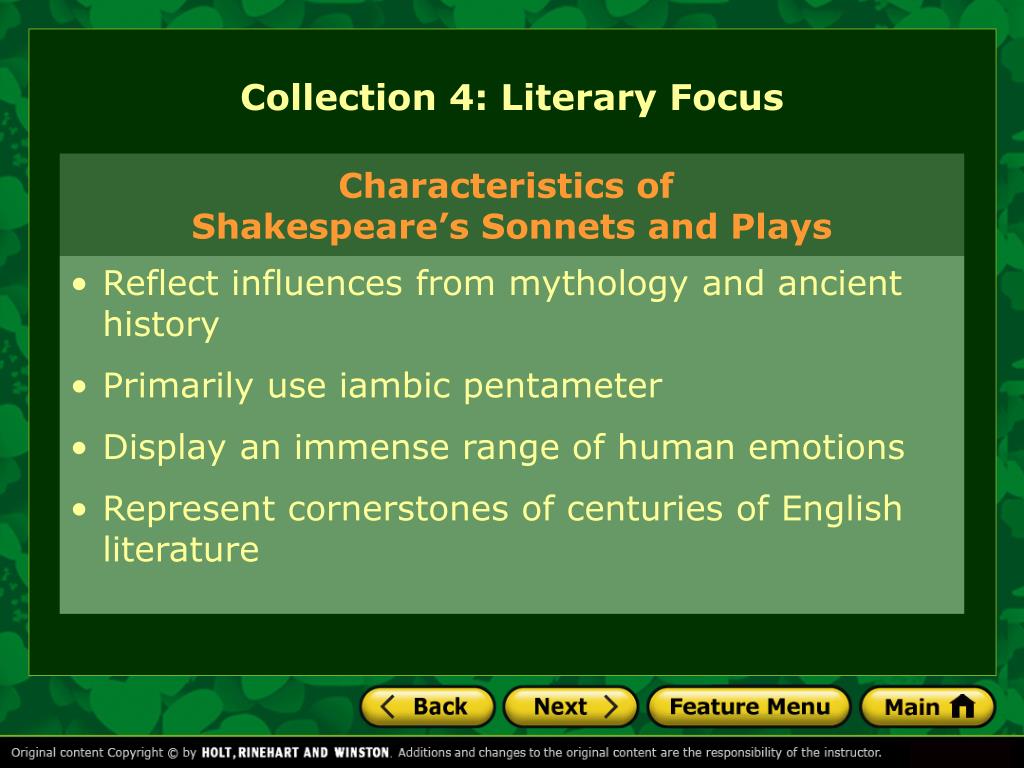PPT - Collection 4: Literary Focus PowerPoint Presentation, free ...