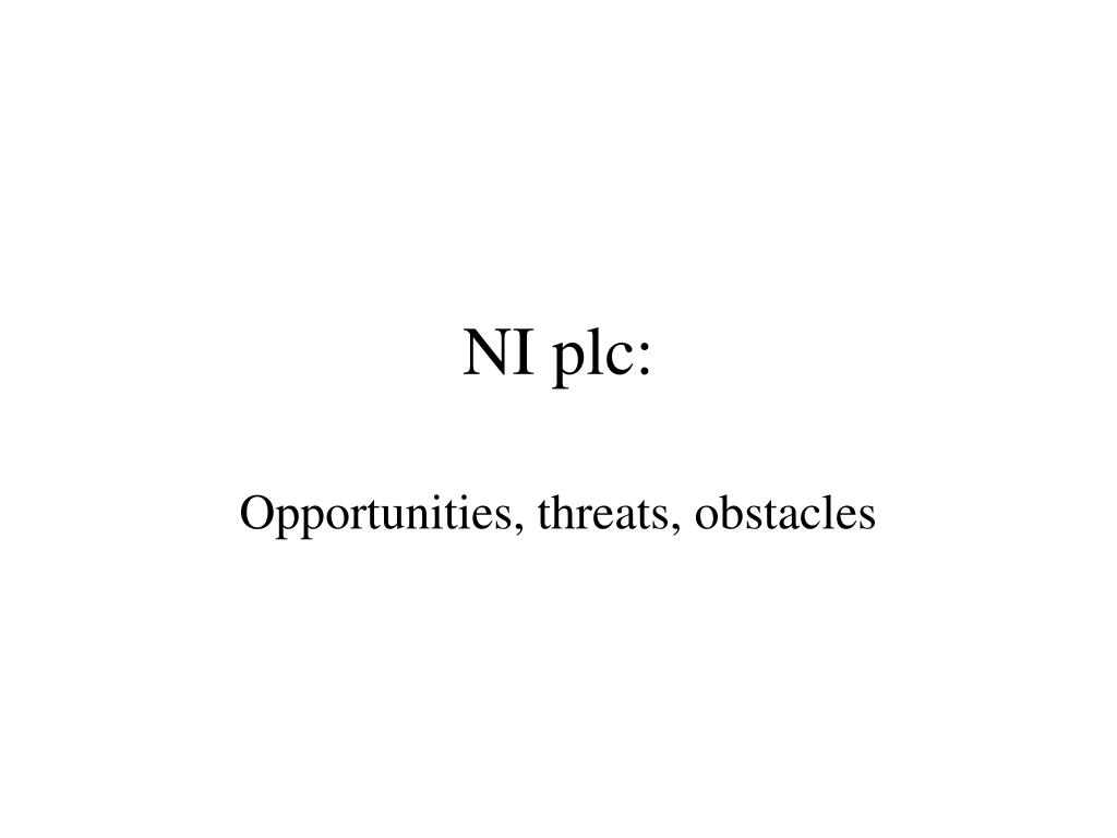 PPT - NI plc: PowerPoint Presentation, free download - ID:5375292