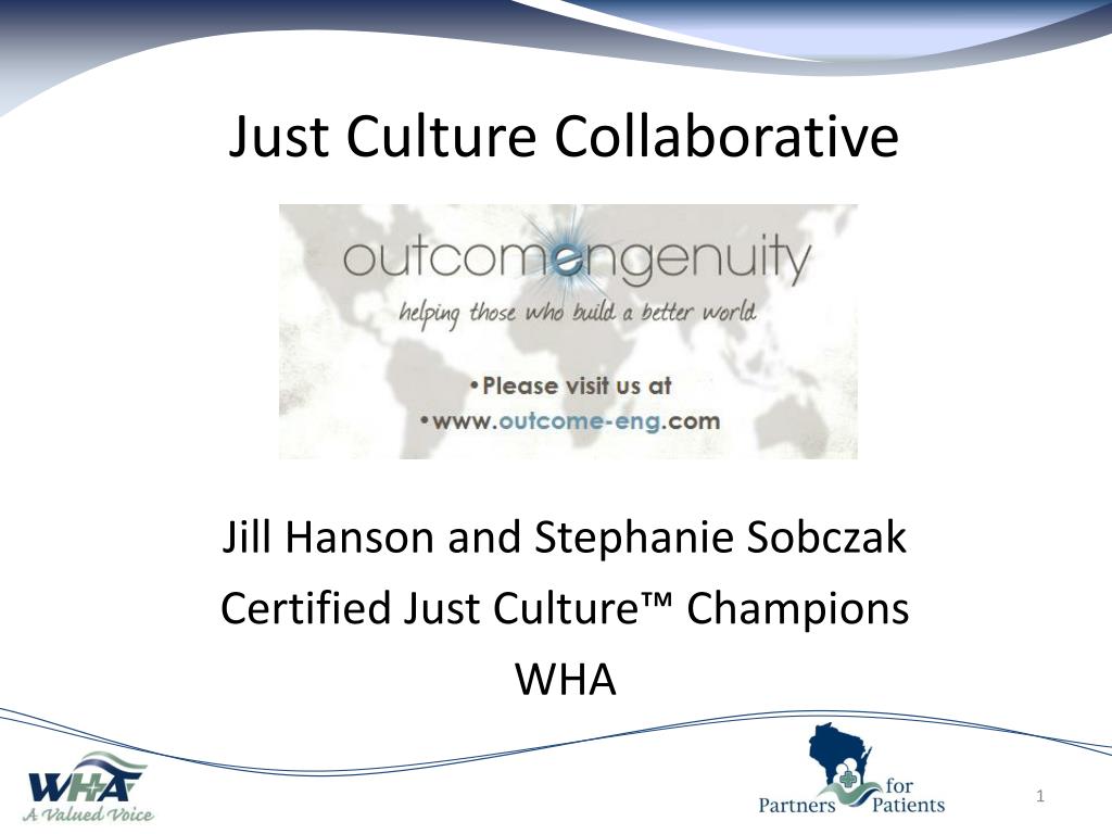 PPT - Just Culture Collaborative PowerPoint Presentation, free download ...