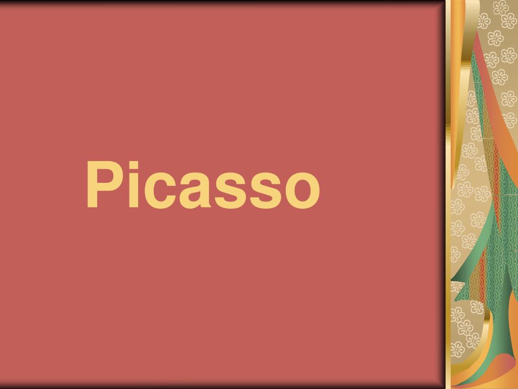 PPT - Picasso PowerPoint Presentation, free download - ID:5379170