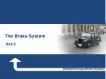 PPT - Hydraulic Brake System Fundamentals PowerPoint Presentation, free ...