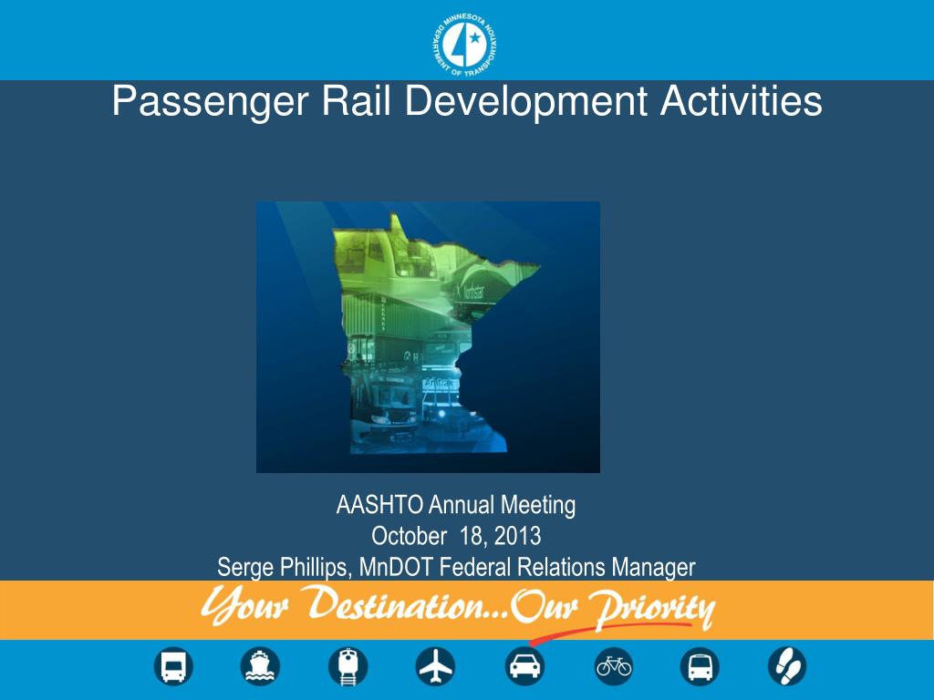 PPT - Passenger Rail Development Activities PowerPoint Presentation ...