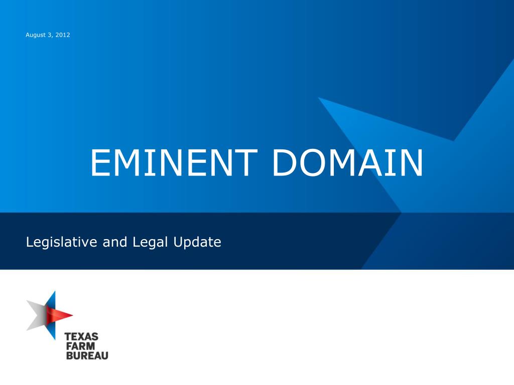 PPT - EMINENT DOMAIN PowerPoint Presentation, free download - ID:5382952