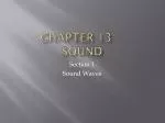 PPT - CHAPTER - 13 SOUND PowerPoint Presentation, free download - ID:227552
