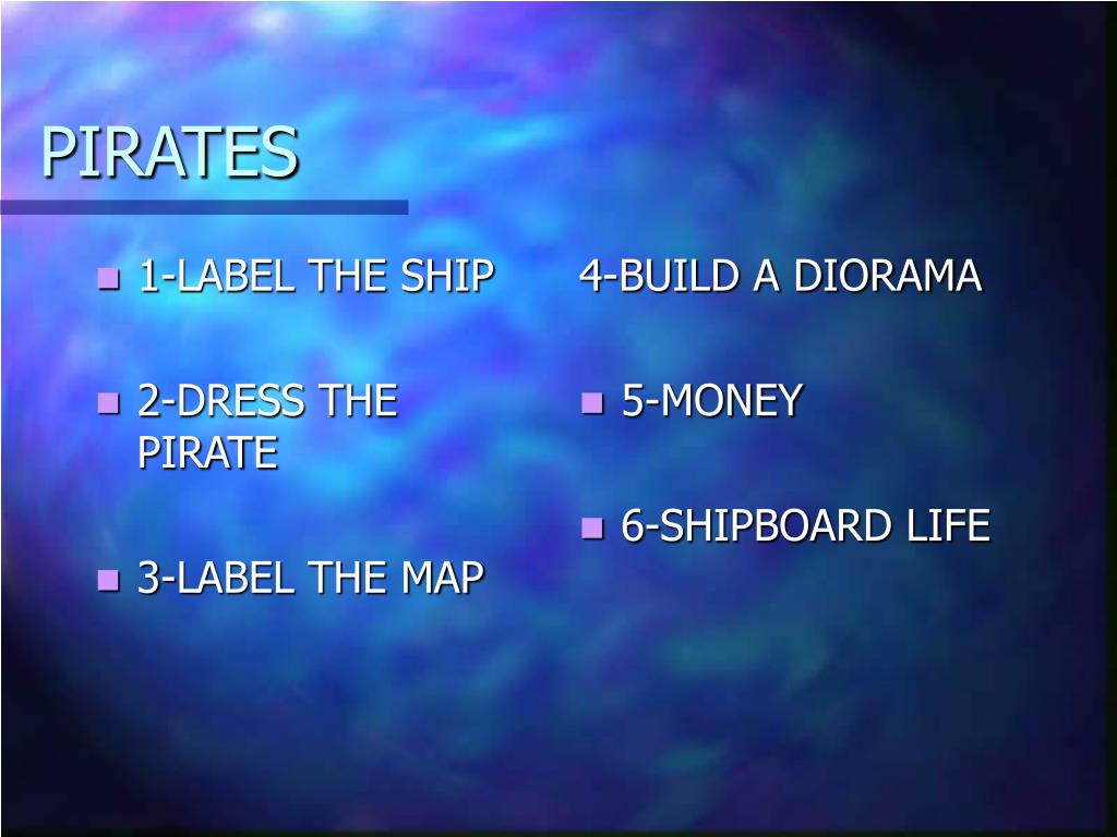 PPT - PIRATES PowerPoint Presentation, free download - ID:5384962
