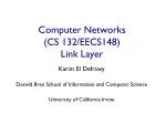 PPT - Computer Networks Data Link Layer PowerPoint Presentation, free ...