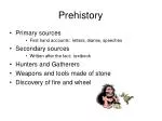 PPT - Prehistory PowerPoint Presentation, free download - ID:205142
