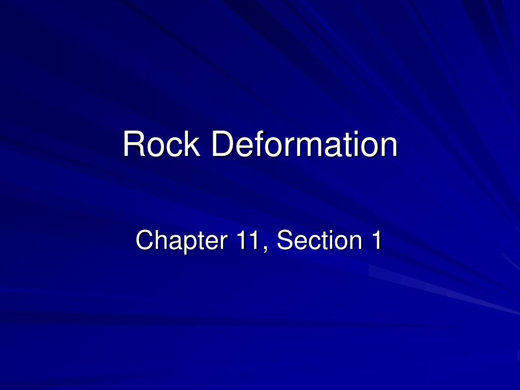 PPT - Rock Deformation PowerPoint Presentation, free download - ID:5387063