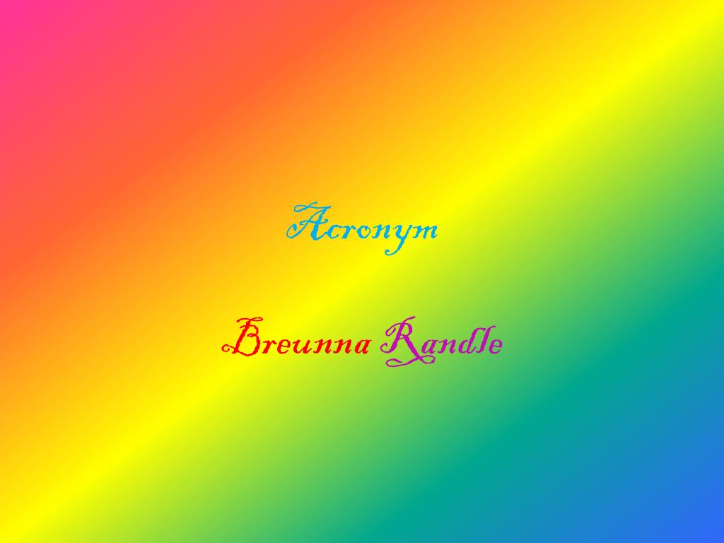 PPT - Acronym PowerPoint Presentation, free download - ID:5387924