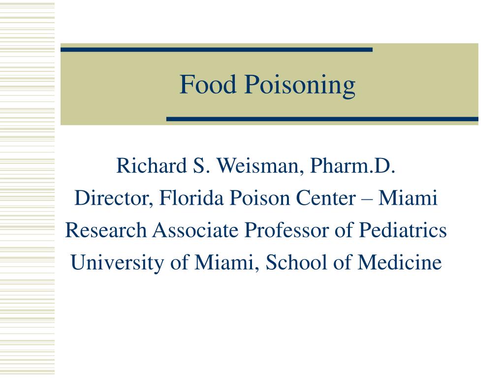PPT - Food Poisoning PowerPoint Presentation, free download - ID:5388433