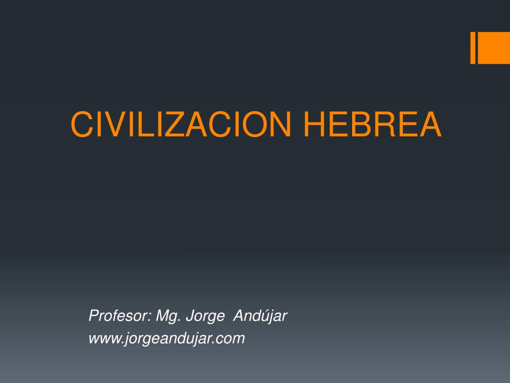 PPT - CIVILIZACION HEBREA PowerPoint Presentation, free download - ID ...