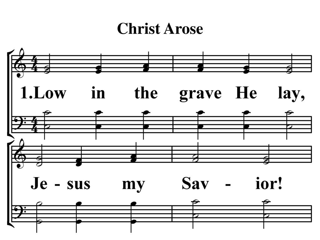 PPT - Christ Arose PowerPoint Presentation, free download - ID:5389068