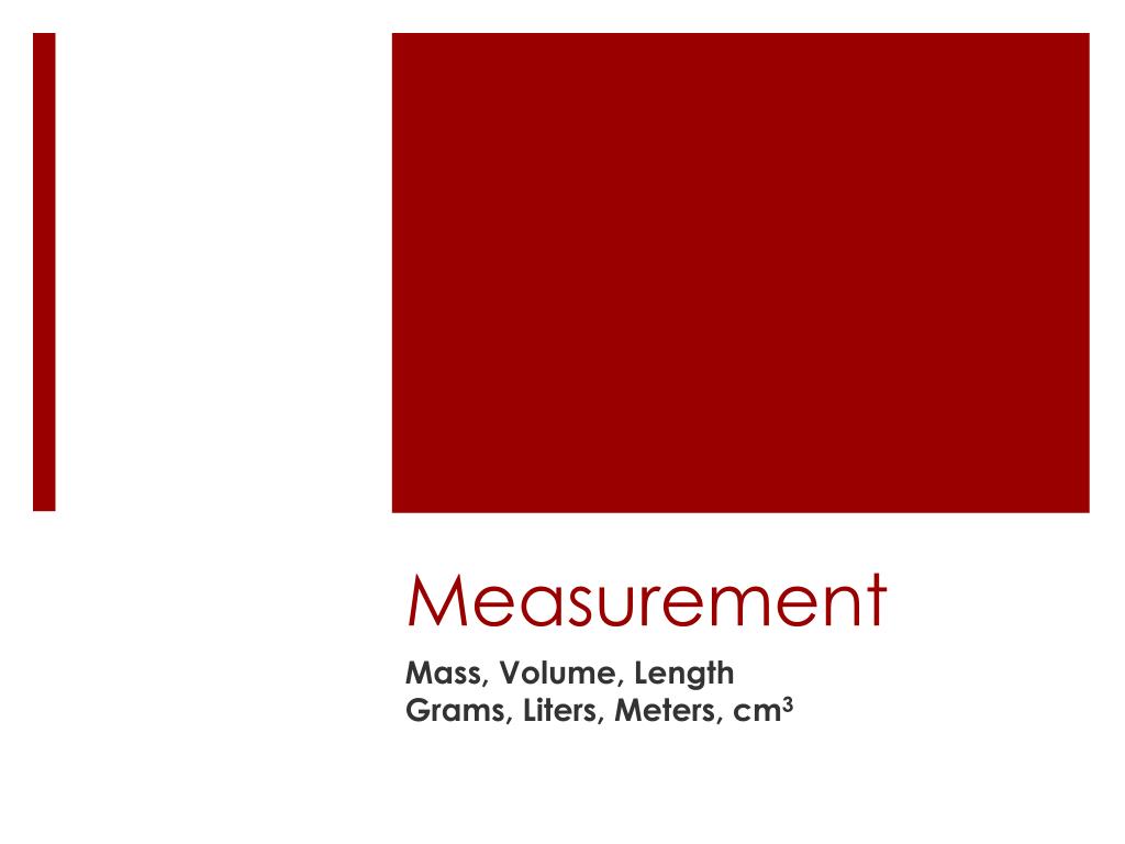 PPT - Measurement PowerPoint Presentation, free download - ID:5389815