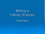 PPT - SIFT A Literary Analysis Method PowerPoint Presentation, free ...