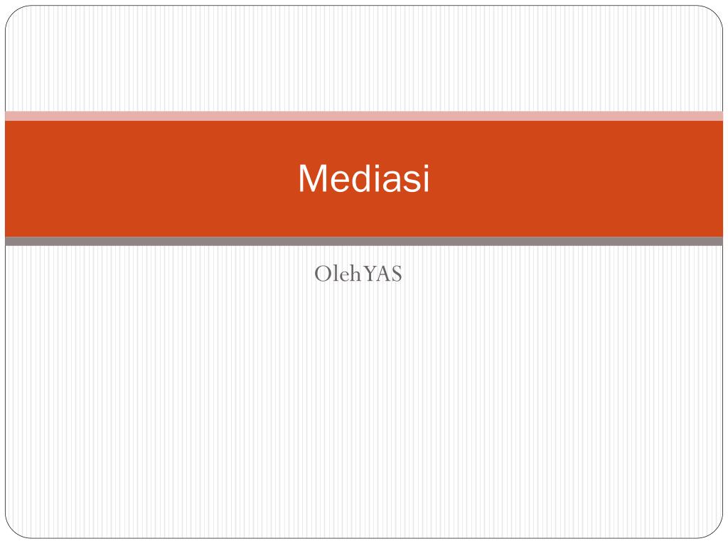PPT - Mediasi PowerPoint Presentation, free download - ID:5393328