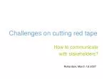 PPT - ANTI-RED TAPE ACT OF 2007 PowerPoint Presentation, free download ...
