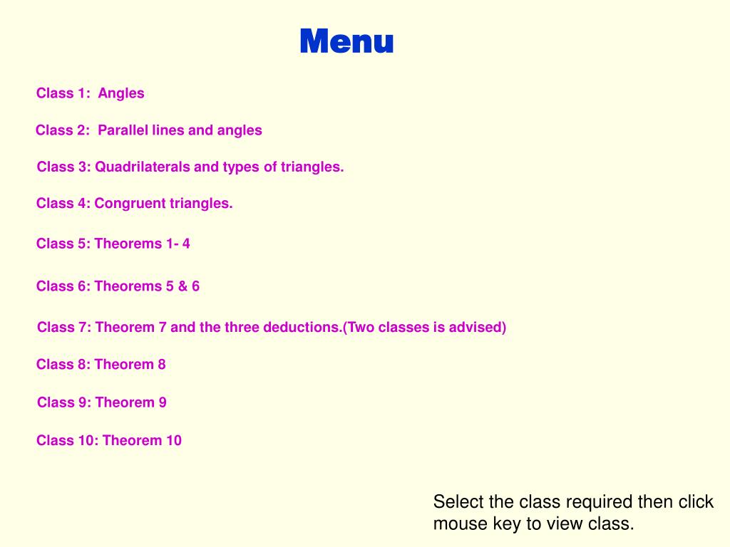 PPT - Class 1: Angles PowerPoint Presentation, free download - ID:5398017