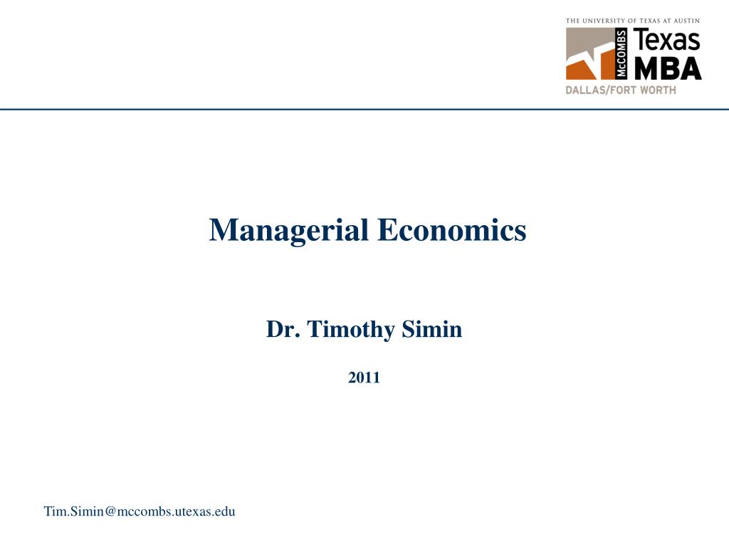 PPT - Managerial Economics PowerPoint Presentation, free download - ID ...