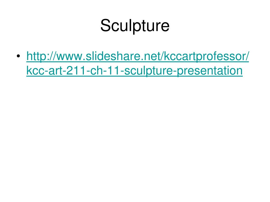 PPT - Sculpture PowerPoint Presentation, free download - ID:5402292