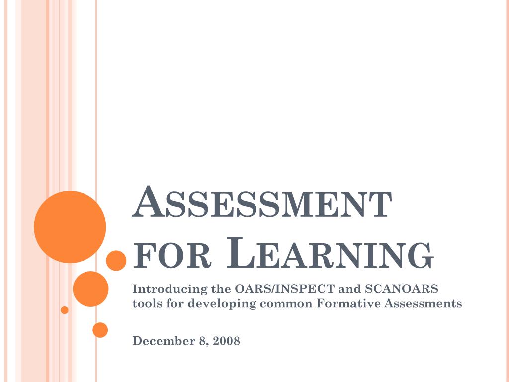 PPT - Assessment for Learning PowerPoint Presentation, free download - ID:5402907
