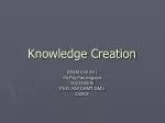 PPT - Knowledge Creation and Social Collaboration (J.Boye 2013 ...