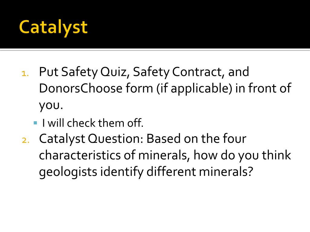 PPT - Catalyst PowerPoint Presentation, free download - ID:5404206