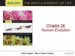 PPT - ChapTer 20: Human Evolution PowerPoint Presentation, free download - ID:2678741