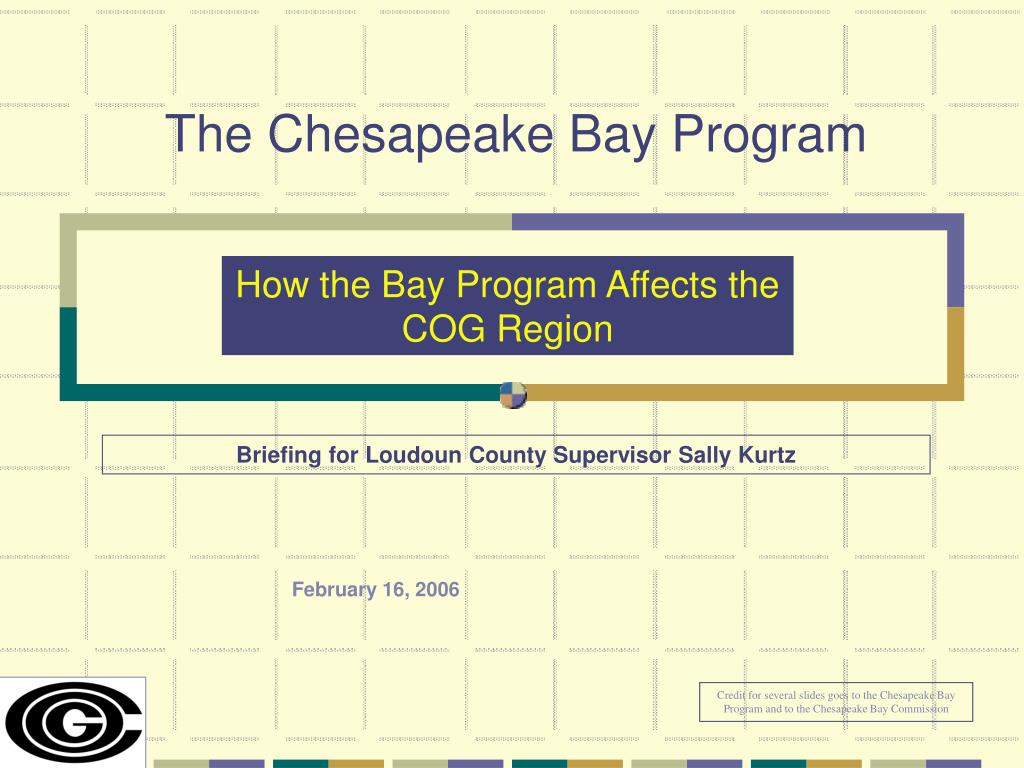 PPT - The Chesapeake Bay Program PowerPoint Presentation, free download ...