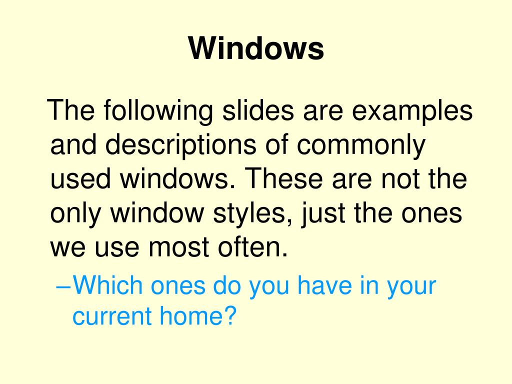 PPT - Windows PowerPoint Presentation, free download - ID:5406528