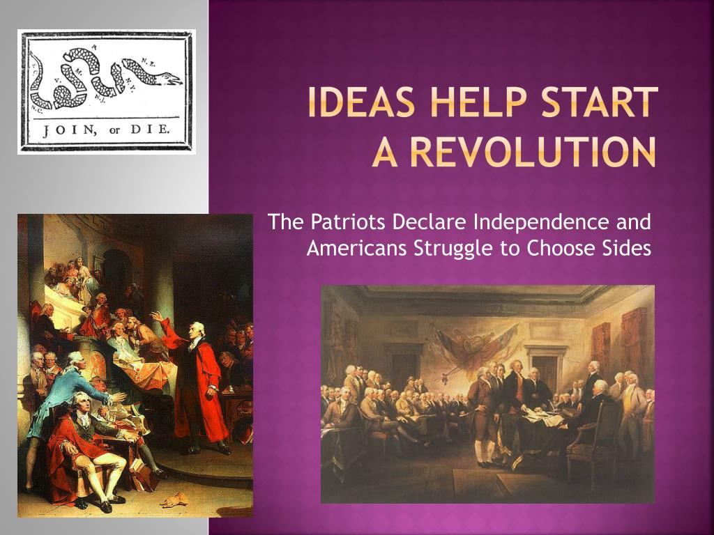 PPT - Ideas help start a revolution PowerPoint Presentation, free ...