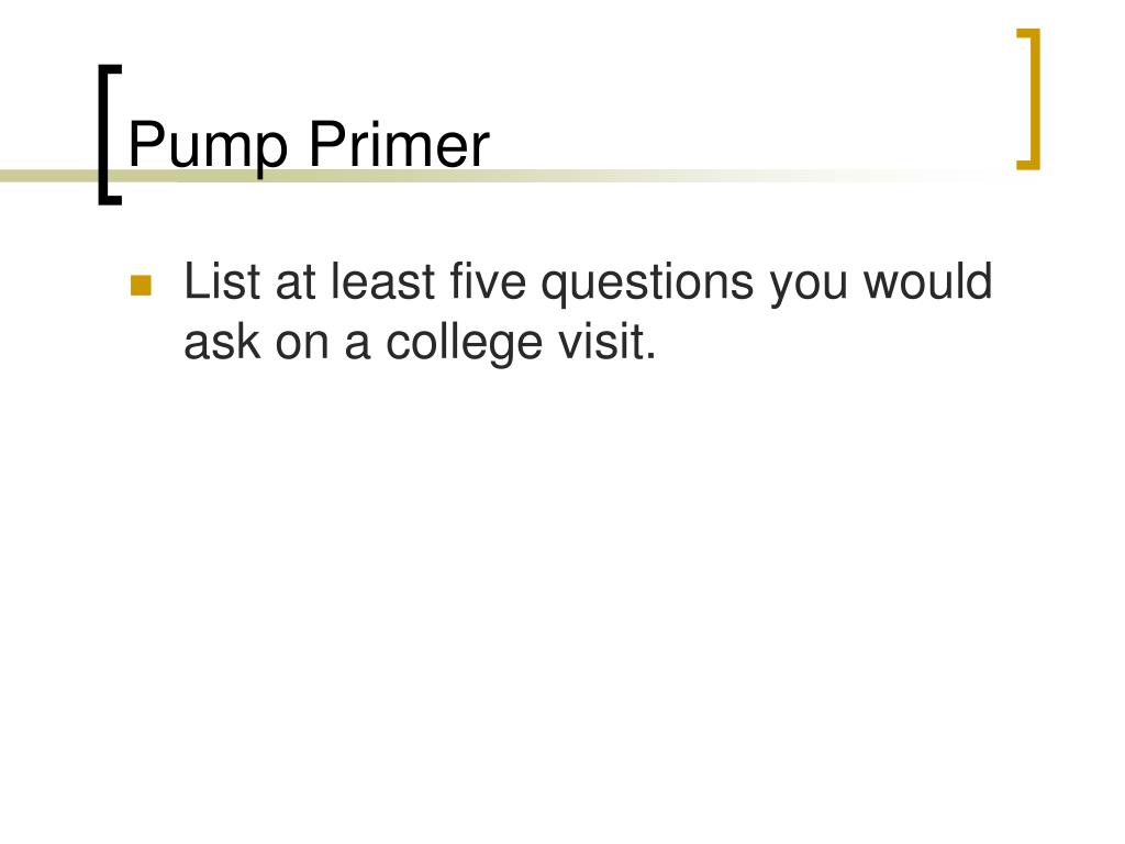 PPT - Pump Primer PowerPoint Presentation, free download - ID:5412648