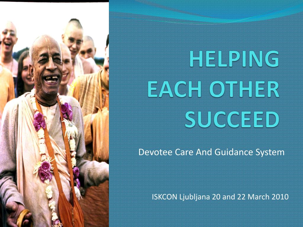PPT - HELPING EACH OTHER SUCCEED PowerPoint Presentation, free download ...
