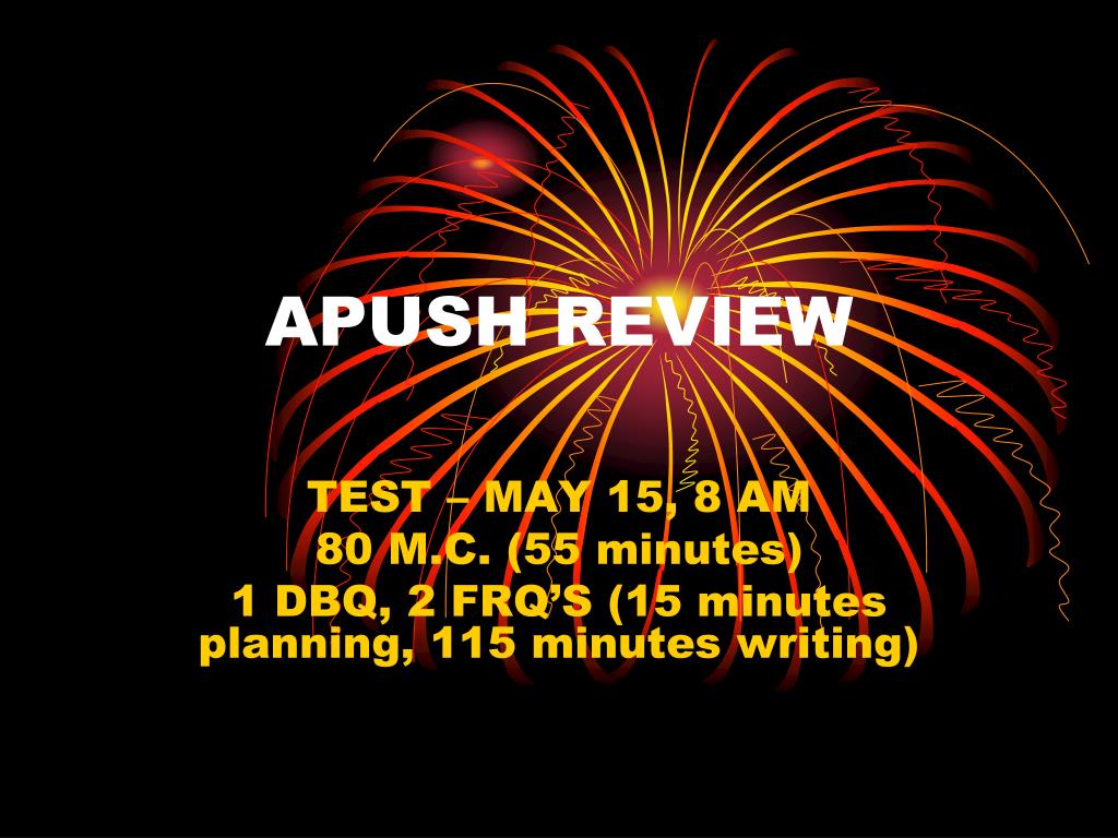 PPT - APUSH REVIEW PowerPoint Presentation, free download - ID:5413336