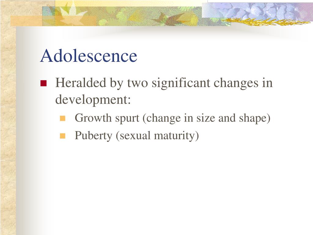 PPT - Adolescence PowerPoint Presentation, free download - ID:5415845