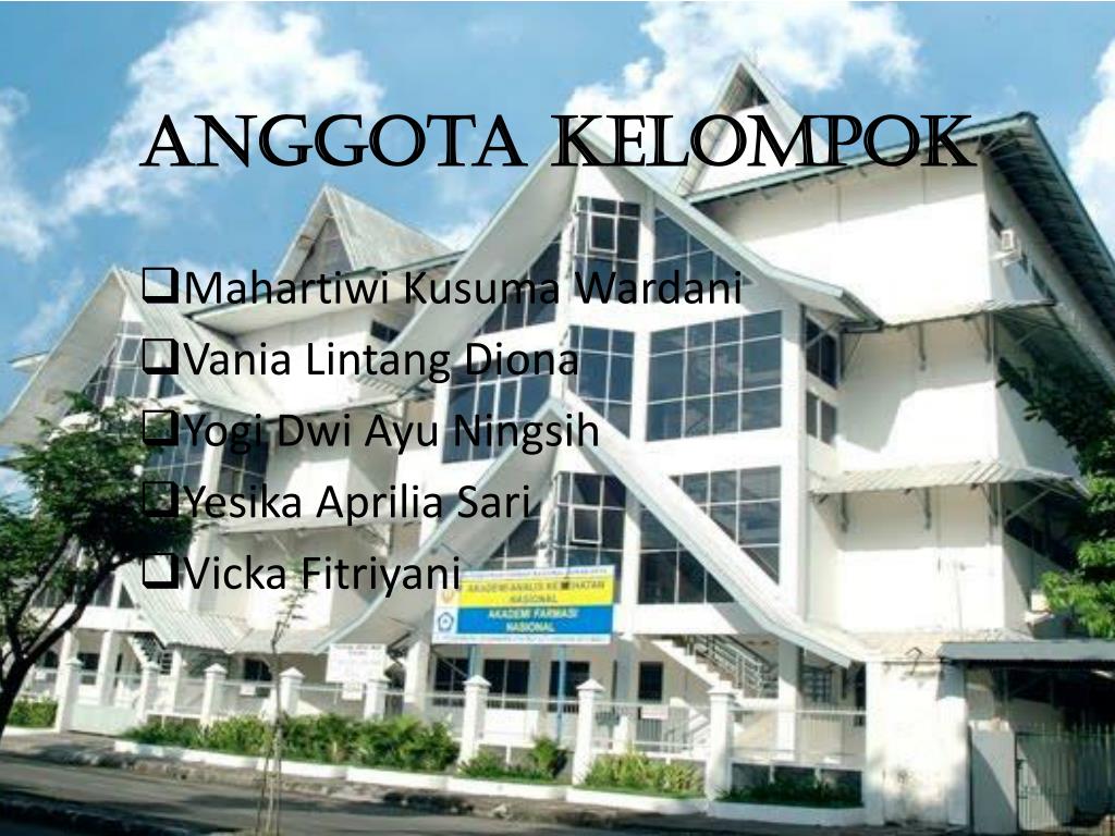 PPT - Anggota Kelompok PowerPoint Presentation, free download - ID:5416258