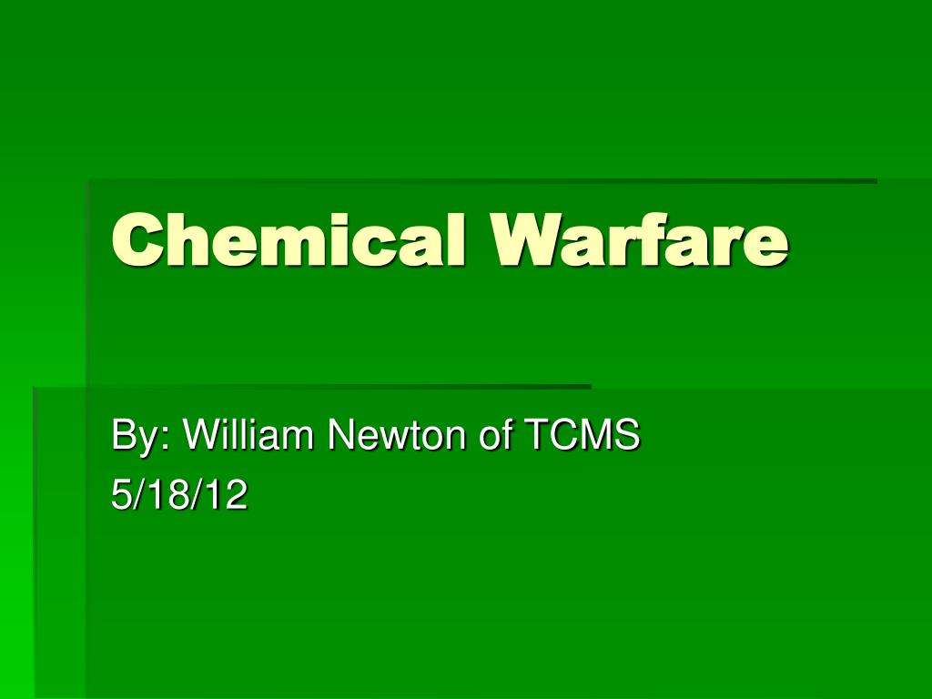 PPT - Chemical Warfare PowerPoint Presentation, free download - ID:5417862