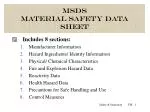 PPT - Material Safety Data Sheets (MSDS) PowerPoint Presentation, free ...