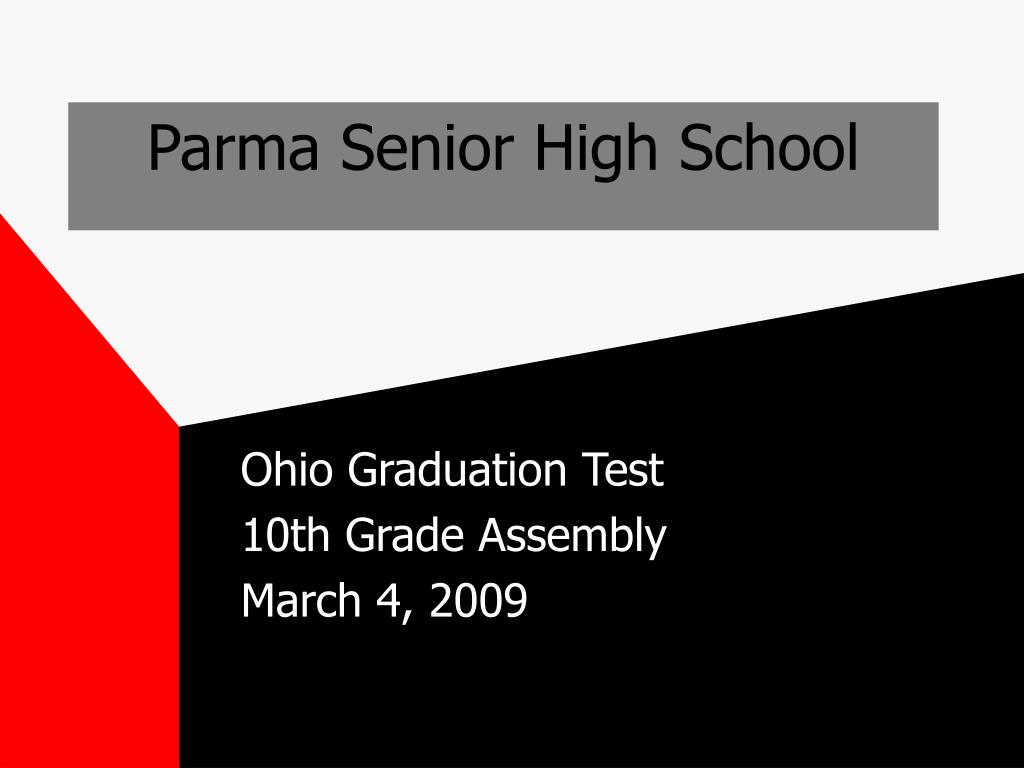 PPT - Parma Senior High School PowerPoint Presentation, free download ...