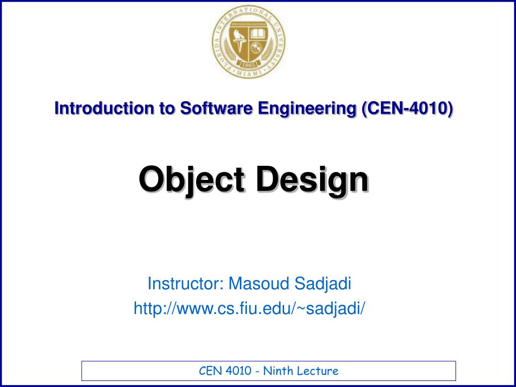 PPT - Introduction to Software Engineering (CEN-4010) PowerPoint ...
