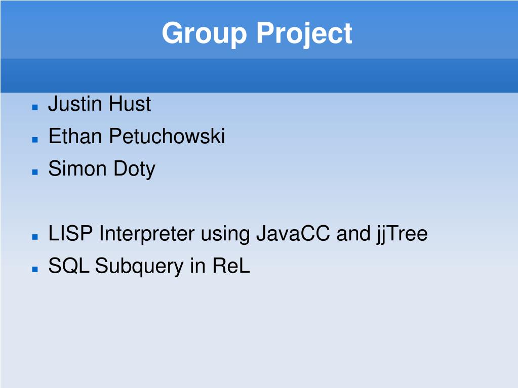 PPT - Group Project PowerPoint Presentation, free download - ID:5421300