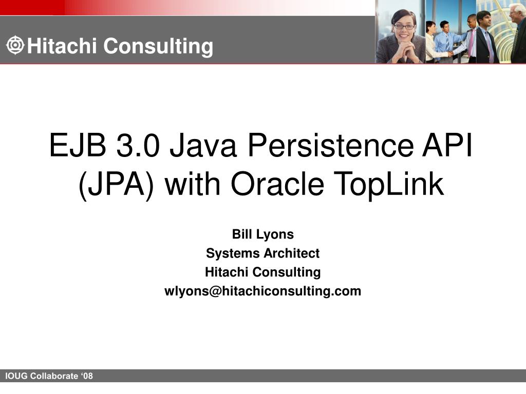 PPT - EJB 3.0 Java Persistence API (JPA) with Oracle TopLink PowerPoint ...