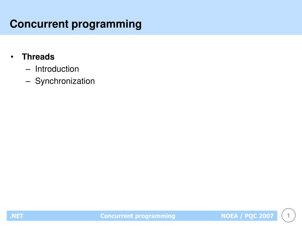 PPT - Concurrent programming PowerPoint Presentation, free download - ID:5423972