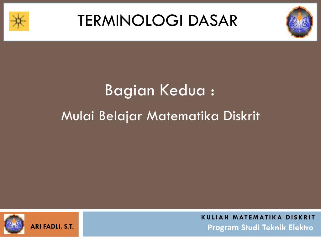 PPT - Terminologi dasar PowerPoint Presentation, free download - ID:5427876
