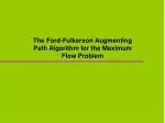 PPT - Complexity of Ford-Fulkerson PowerPoint Presentation, free ...