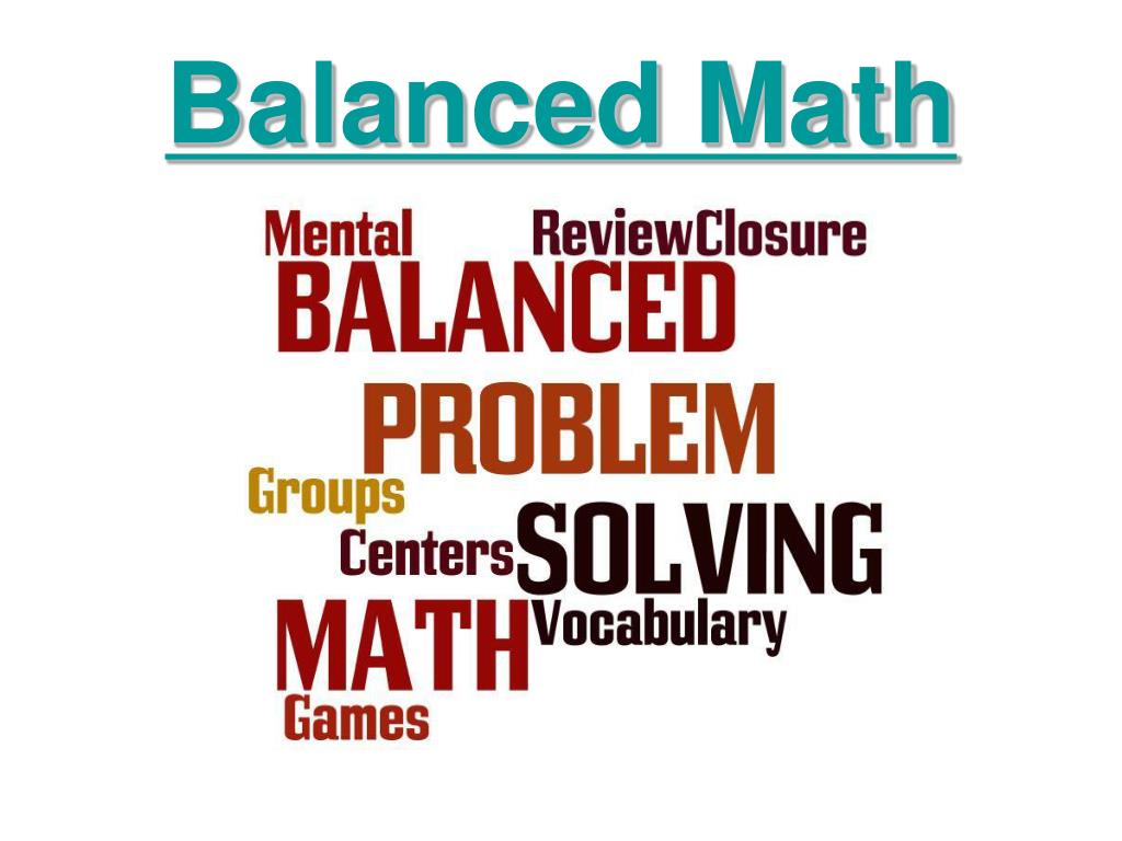 PPT - Balanced Math PowerPoint Presentation, free download - ID:5428238