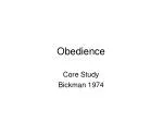 PPT - Obedience PowerPoint Presentation, free download - ID:2651181