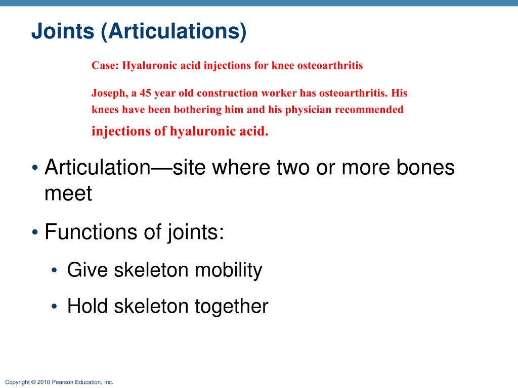 PPT - Joints (Articulations) PowerPoint Presentation, free download ...