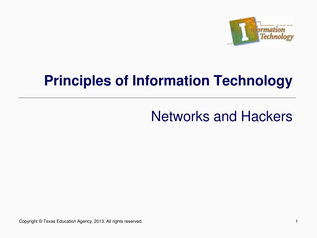 PPT - Principles of Information Technology PowerPoint Presentation ...